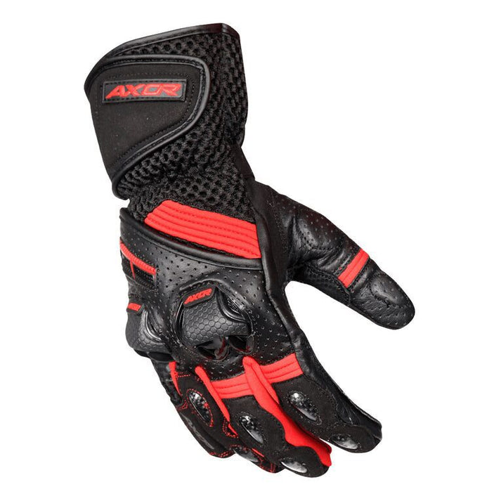 AXOR - Gator Riding Gloves Black Red – SapMotors