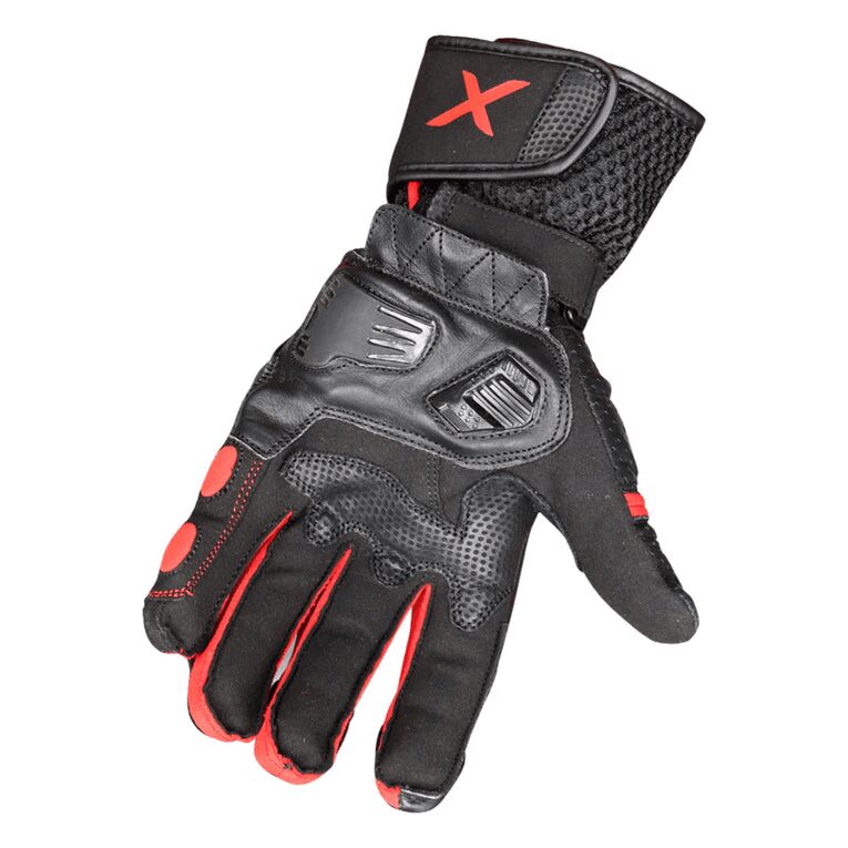 AXOR - Gator Riding Gloves Black Red – SapMotors